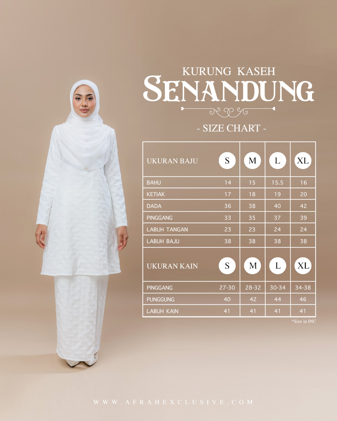 KURUNG BRIDE - KASEH SENANDUNG | Afrah Exclusive